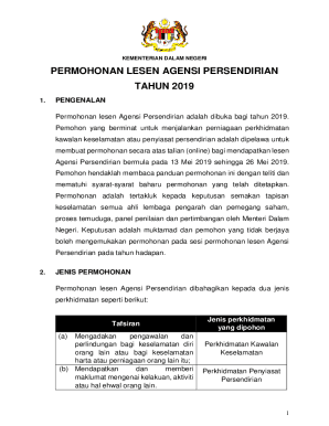 Fillable Online BORANG PERMOHONAN LESEN PREMIS DAN ... Fax Email Print ...