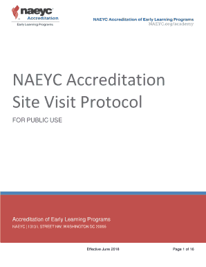 Fillable Online Class Observation Tool: All Ages NAEYC Site Visit Fax ...