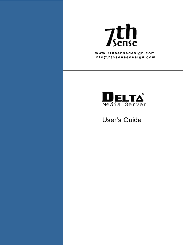 Delta Media Player - Fill Online, Printable, Fillable, Blank | pdfFiller