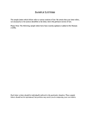 Fillable Online sample letters - CAMFT Fax Email Print - pdfFiller