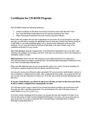 Fillable Online CLE Certificates for CLE Now! Online Courses Fax Email ...