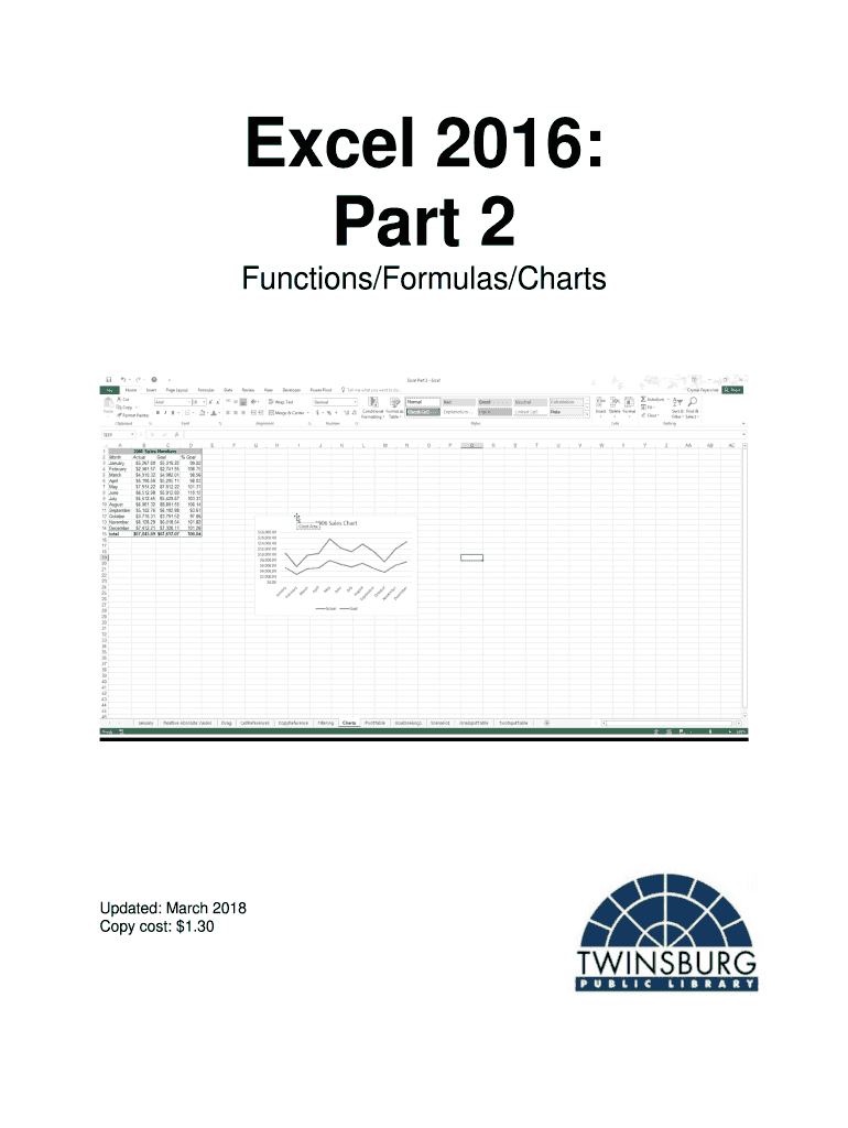 Fillable Online Spreadsheet Concepts: Creating Charts in Microsoft ...
