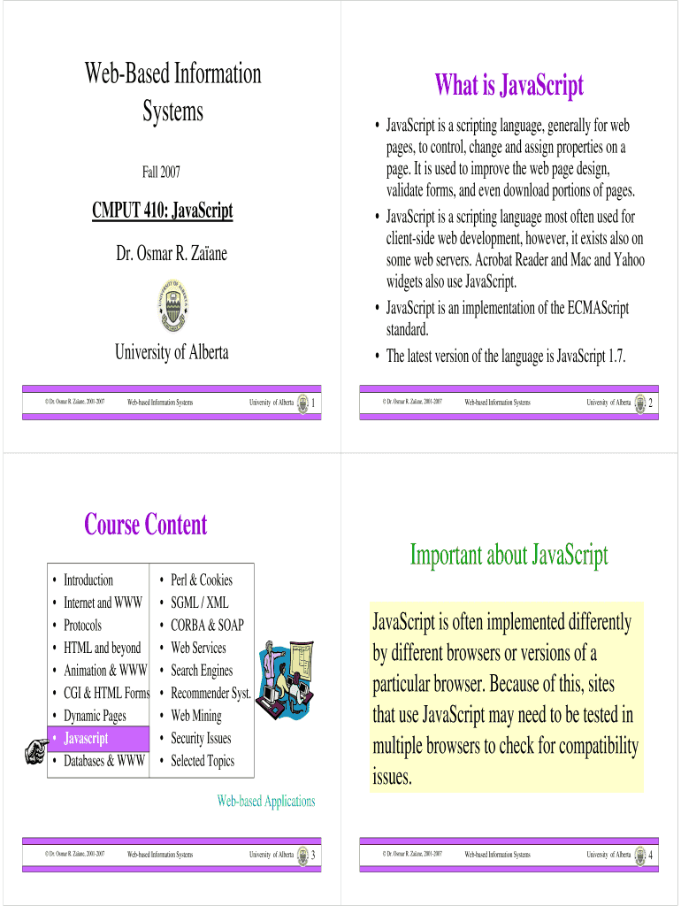 Fillable Online Web Design 101: How HTML, CSS, and JavaScript Work Fax Email Print - pdfFiller