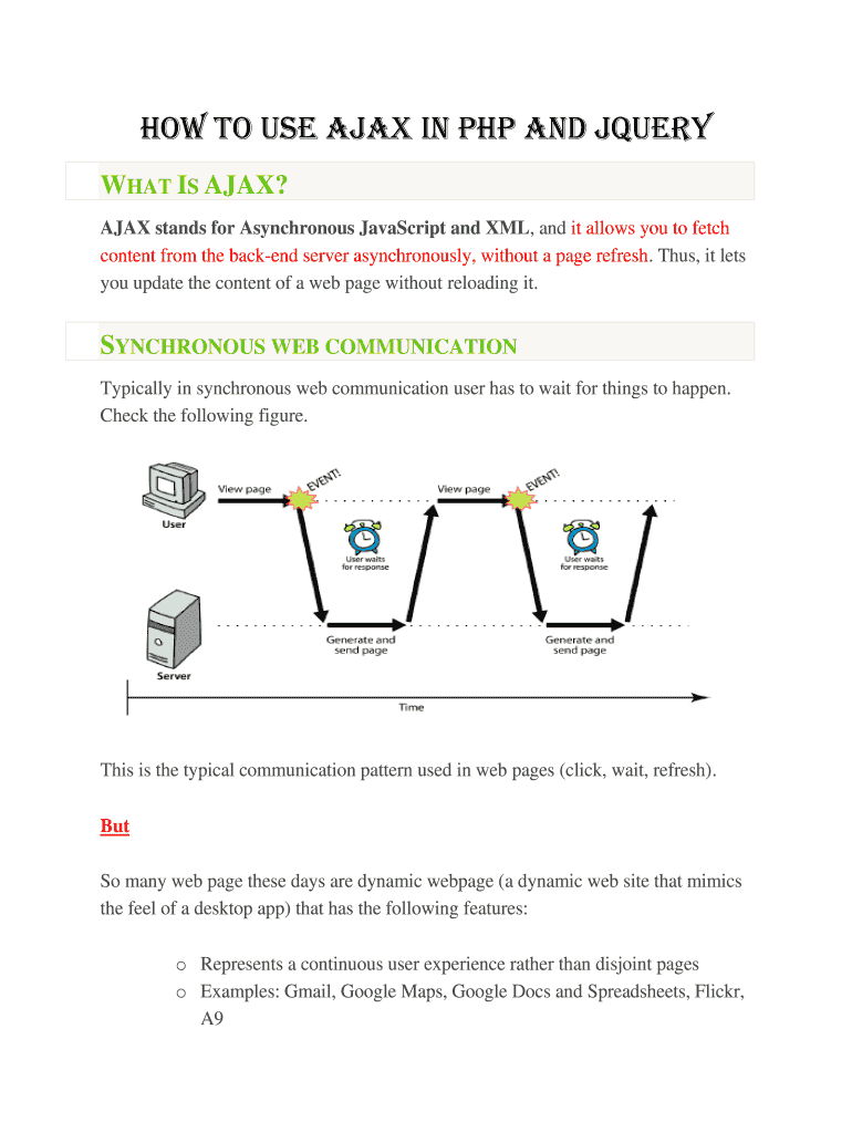 Fillable Online How To Use Ajax In Php And Jquery Code Tuts Envato Tuts Fax Email Print