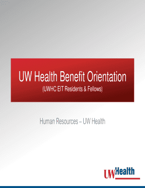 Fillable Online UW Health PowerPoint Template Fax Email Print - pdfFiller