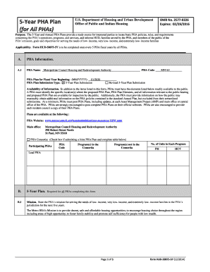 Fillable Online (for All PHAs) Fax Email Print - pdfFiller