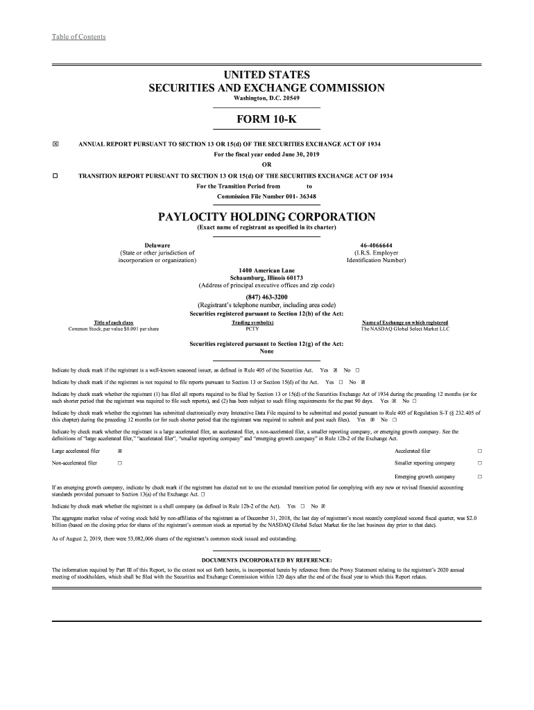 Fillable Online Solved Form 10K Table of Contents UNITED STATES ...