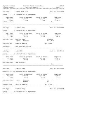 Fillable Online Computer Aided Dispatch in Support of Community ...
