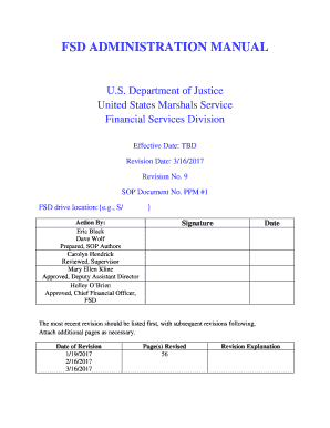 Fillable Online FSD Administration Manual Fax Email Print - pdfFiller