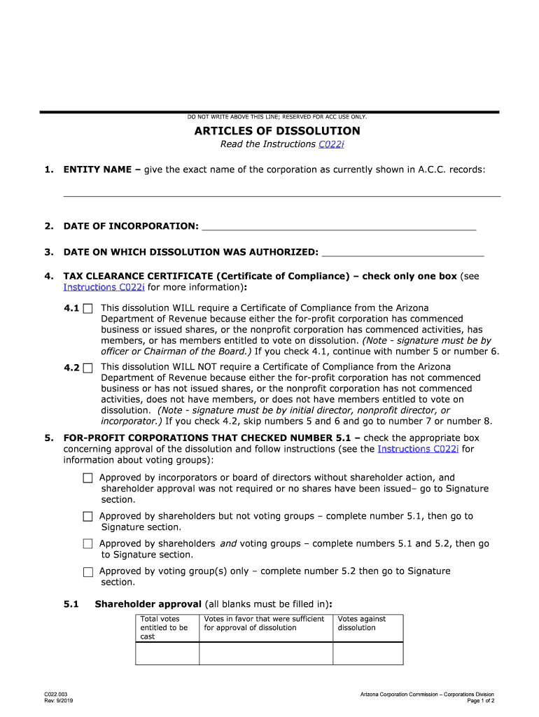Fillable Online Sample articles of incorporation for non-profit ...