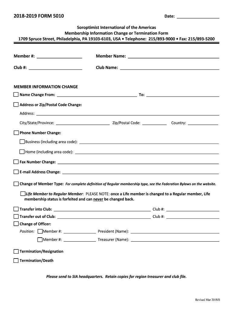 Fillable Online Forms - Soroptimist International of the Americas, Inc ...