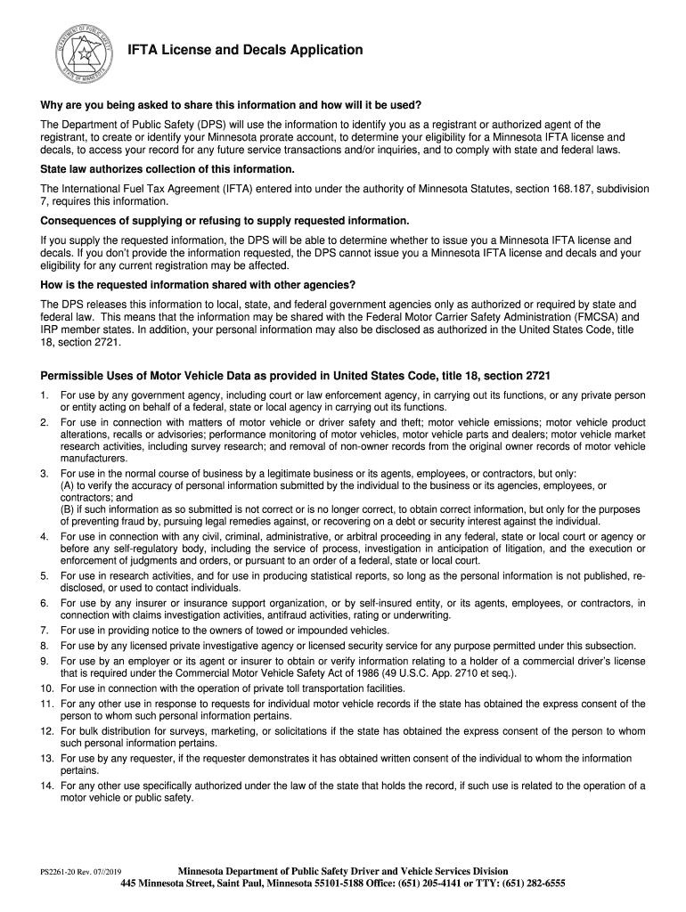 Fillable Online dps mn WA State Licensing (DOL) Official Site ...