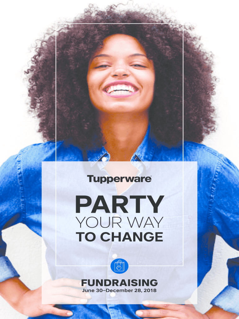 Fillable Online Tupperware Fundraising - Your easy guide Fax Email ...