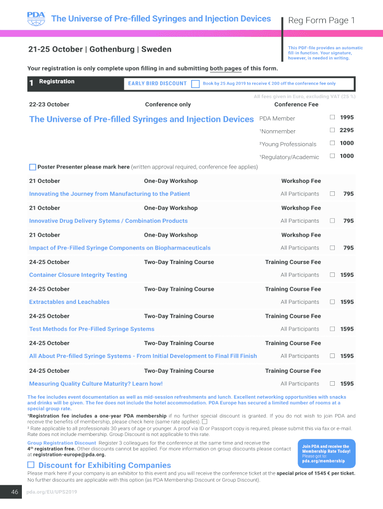 Fillable Online The Universe of Pre-filled Syringes and Injection ...