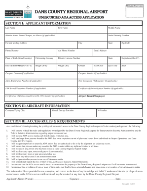 Fillable Online SIDA Application form - Monterey Peninsula Airport ...