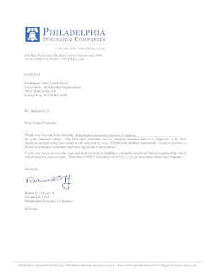 Fillable Online Dear Valued Customer: Thank you very much for choosing ...