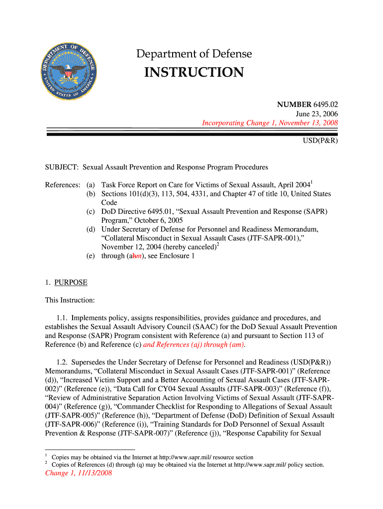 Fillable Online DoD Issuances - esd.whs.mil Fax Email Print - pdfFiller