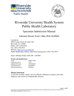 Fillable Online Rider - Laboratory Director, Program Chief II ...