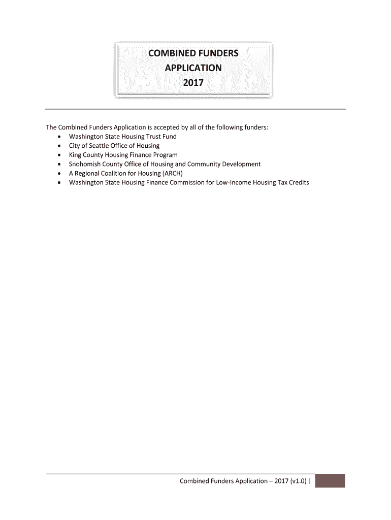 Fillable Online ftp snoco Policies - Washington State Housing Finance Commission Fax Email Print ...