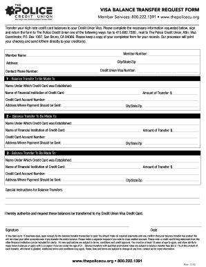 Fillable Online Visa Balance Transfer Form 120313.ai Fax Email Print ...