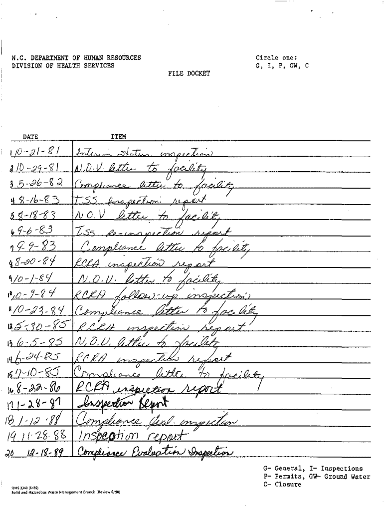 Fillable Online Ground Water Reporting Forms - NC DEQ Fax Email Print ...