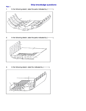 Fillable Online Ship knowledge maritime exam questions. Ship knowledge ...
