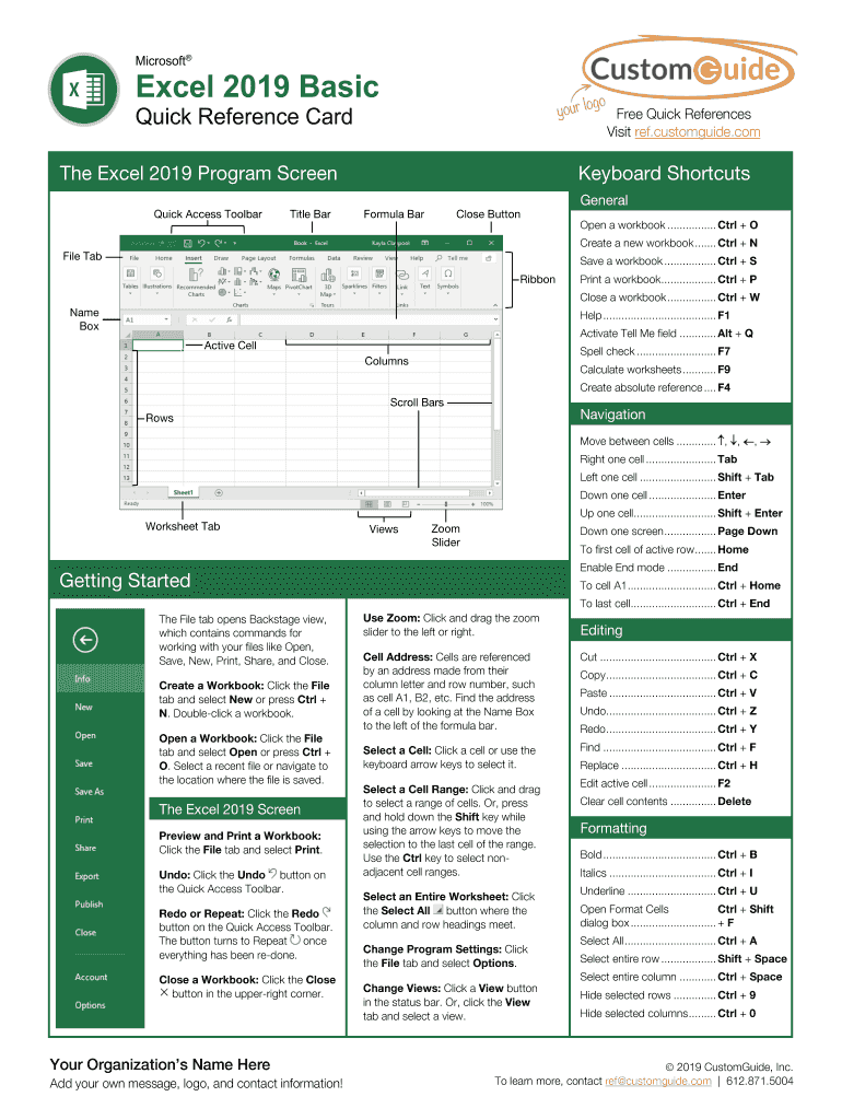 Fillable Online Quick Reference Card Free Cheat Sheets! Visit ...
