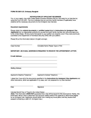 Fillable Online Packet 3 Instructions for Immigrant Visas - US Embassy ...