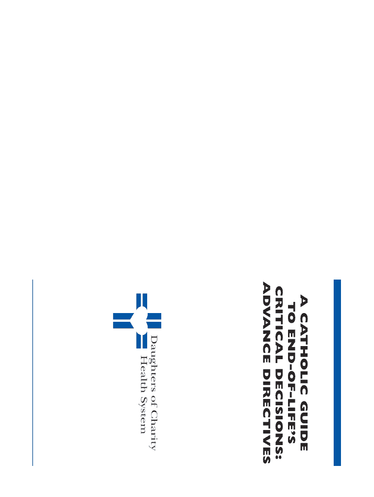 Fillable Online Ethical and Religious Directives for Catholic Health ...