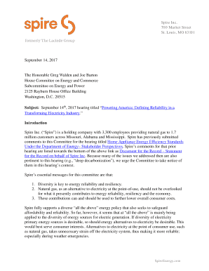 Fillable Online Spire Inc Fax Email Print - pdfFiller