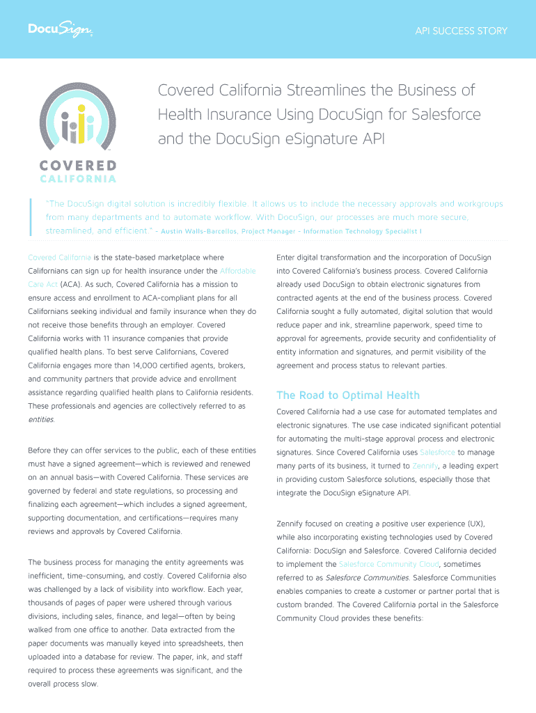 Fillable Online Signing Excel with the DocuSign Signature Appliance ...