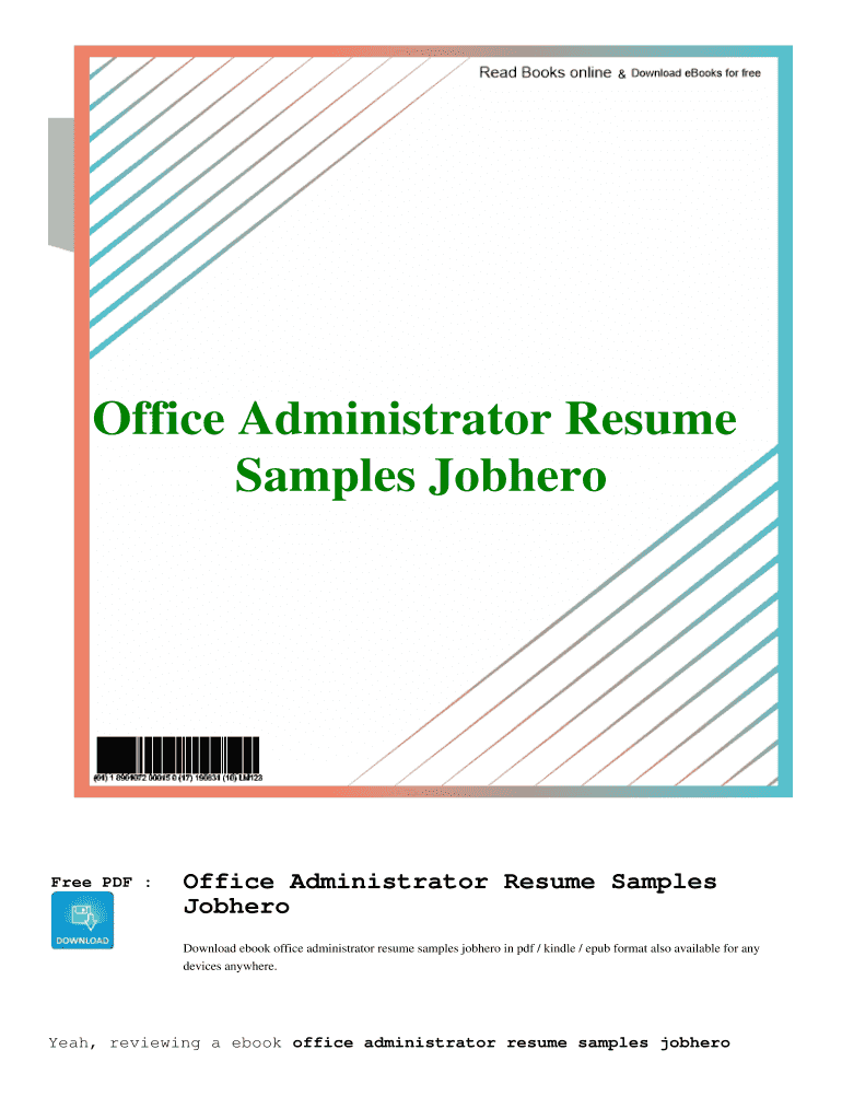 Jobhero Job Description - Fill Online, Printable, Fillable, Blank ...