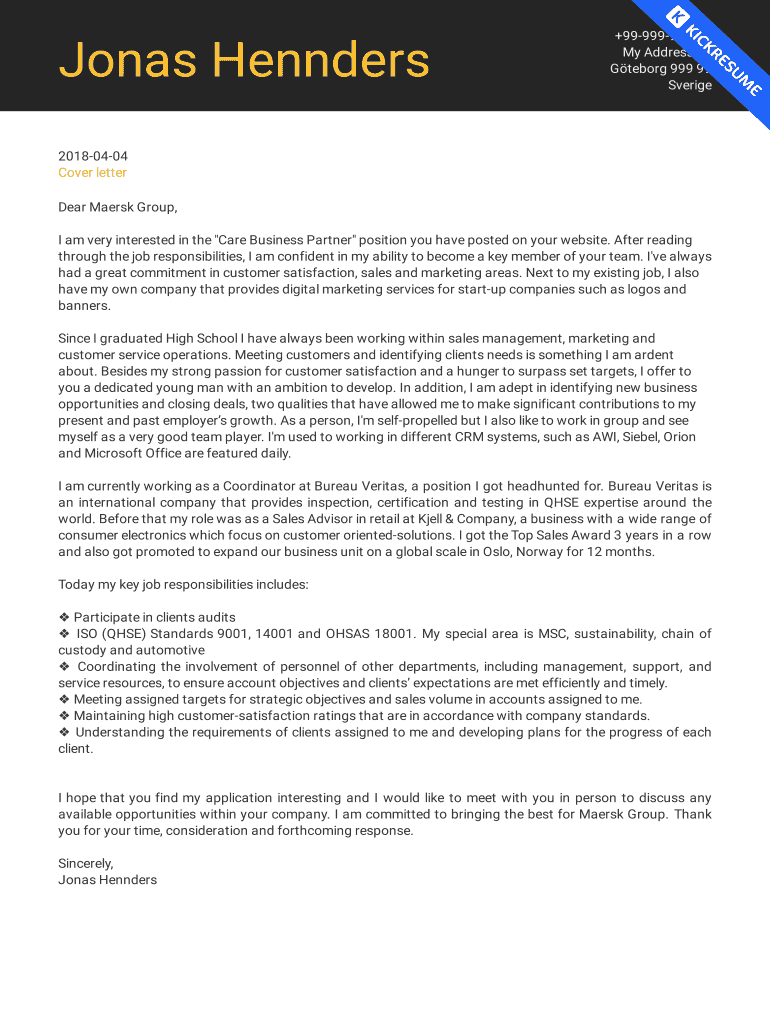 Hrbp Cover Letter - Fill Online, Printable, Fillable, Blank | pdfFiller