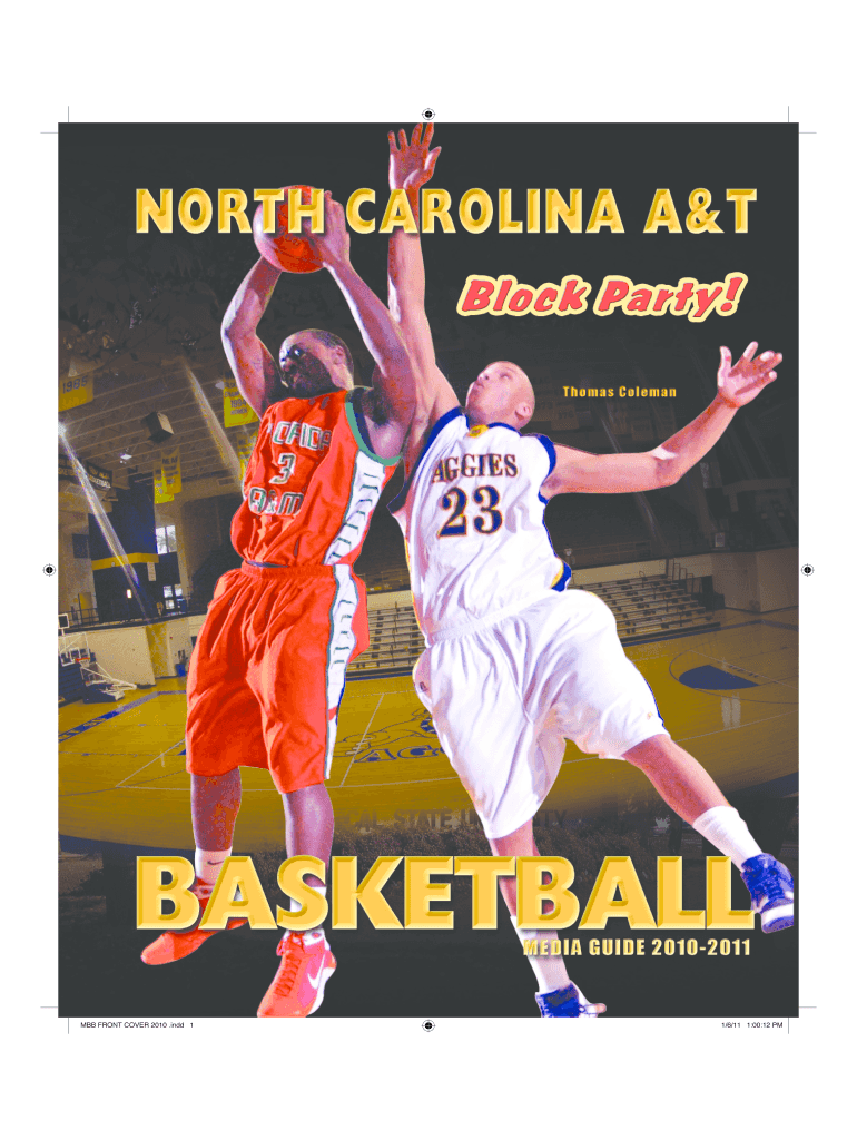 Fillable Online Men's Basketball - Roster - NCATAggies.com - The ...