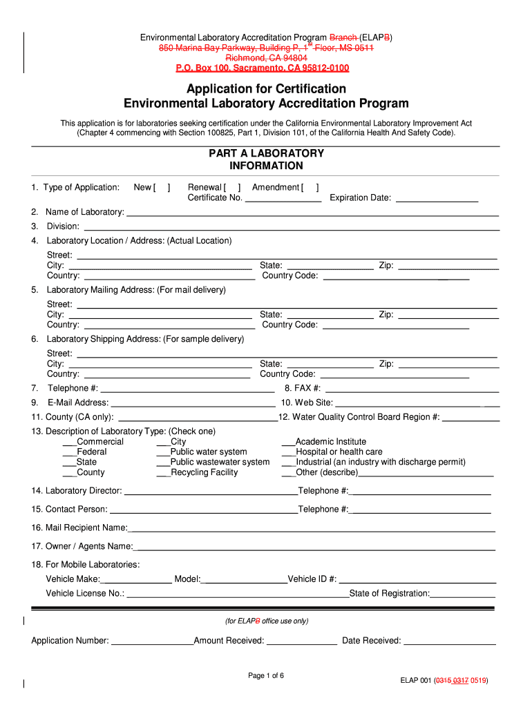 Elap Form - Fill Online, Printable, Fillable, Blank | pdfFiller