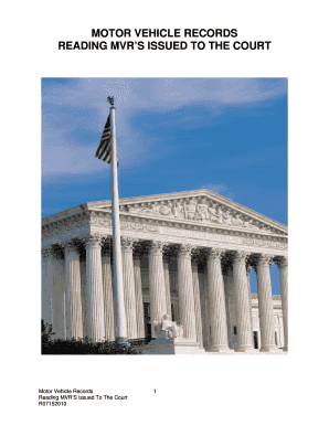 Fillable Online Motor Vehicle Records (MVR) Check for Employees - Info ...