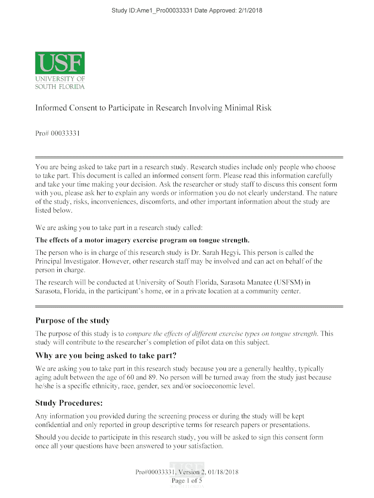 Fillable Online Informed Consent Form - Clinical Trials Fax Email Print ...