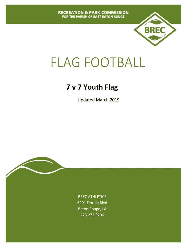 Traction Flag Football - Fill Online, Printable, Fillable, Blank ...