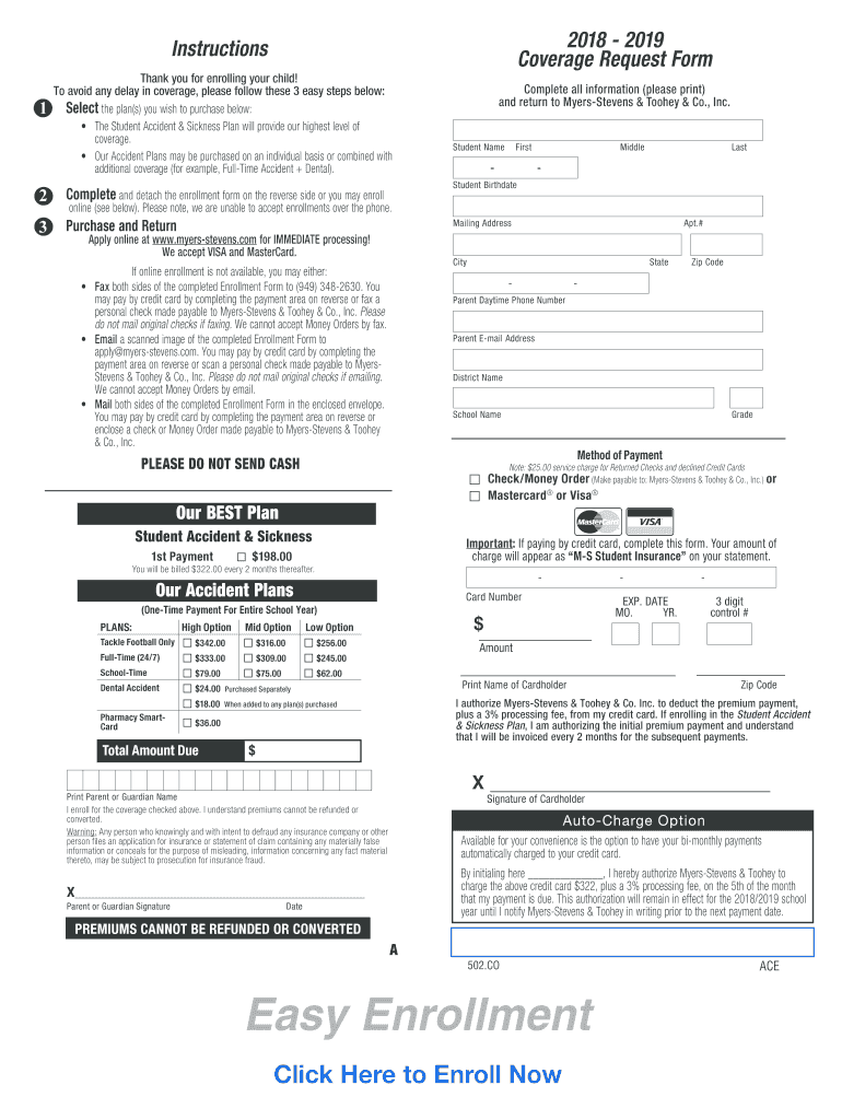 Fillable Online Student Accident Insurance is Now More Important Than ...