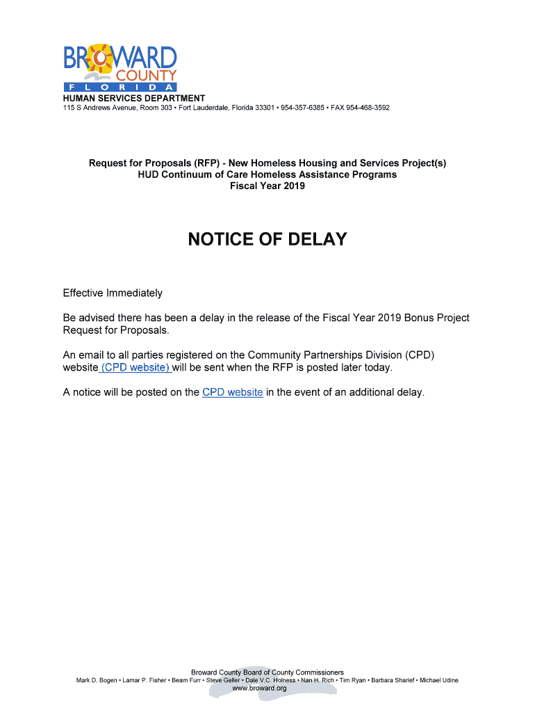 Notice Of Delay Letter Construction Sample Pdf - Fill Online, Printable ...