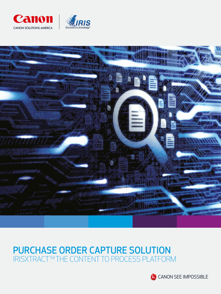 Fillable Online An Electronic Purchase Order System for Faster ...