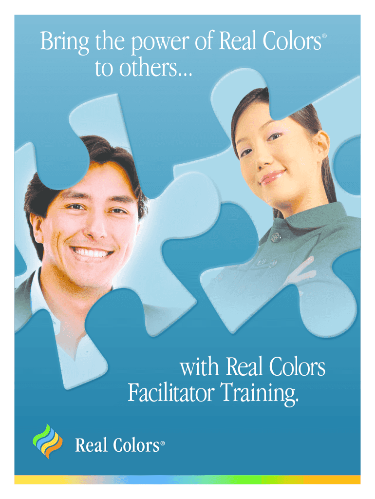 Fillable Online Why Use Real Colors? - Real Colors Fax Email Print ...