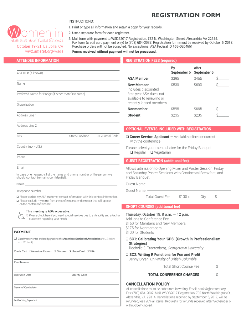 Fillable Online ww2 amstat Unified Registration Statement (URS) form ...