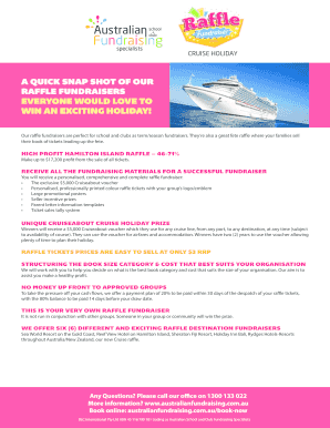 Fillable Online Raffle Prize Menu - Get people excited with multiple ...