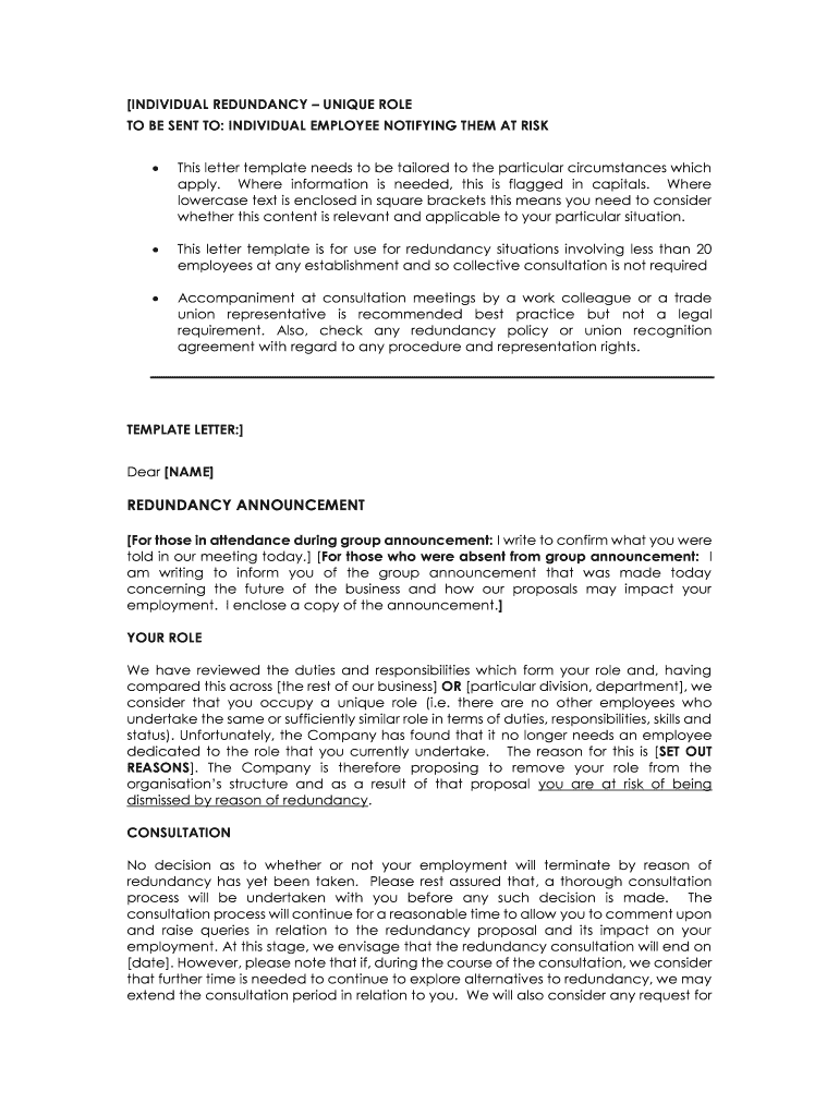 Fillable Online 1-risk-of-redundancy-warning-letter-template-free ...