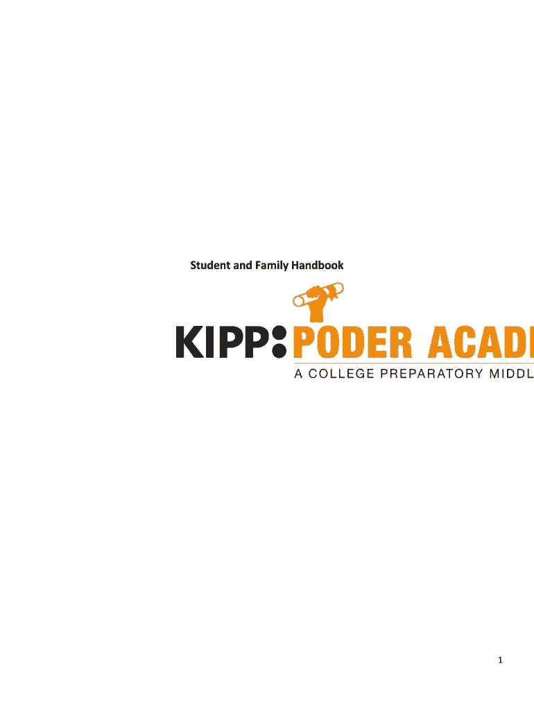 Fillable Online KIPP Poder Academy - KIPP San Antonio Public Schools ...