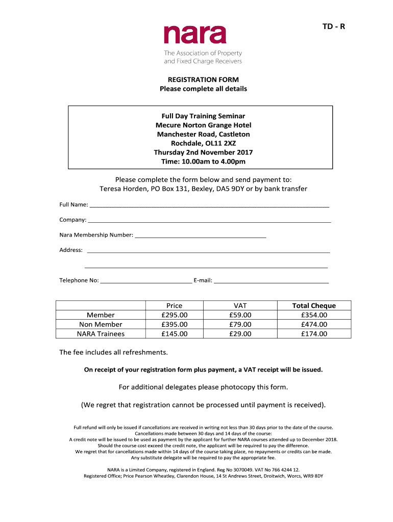 Fillable Online application form - Nara Fax Email Print - pdfFiller