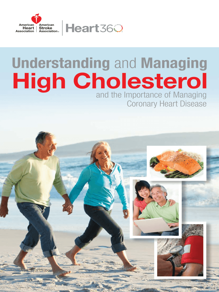 Fillable Online My Cholesterol Guide (PDF) - American Heart Association ...