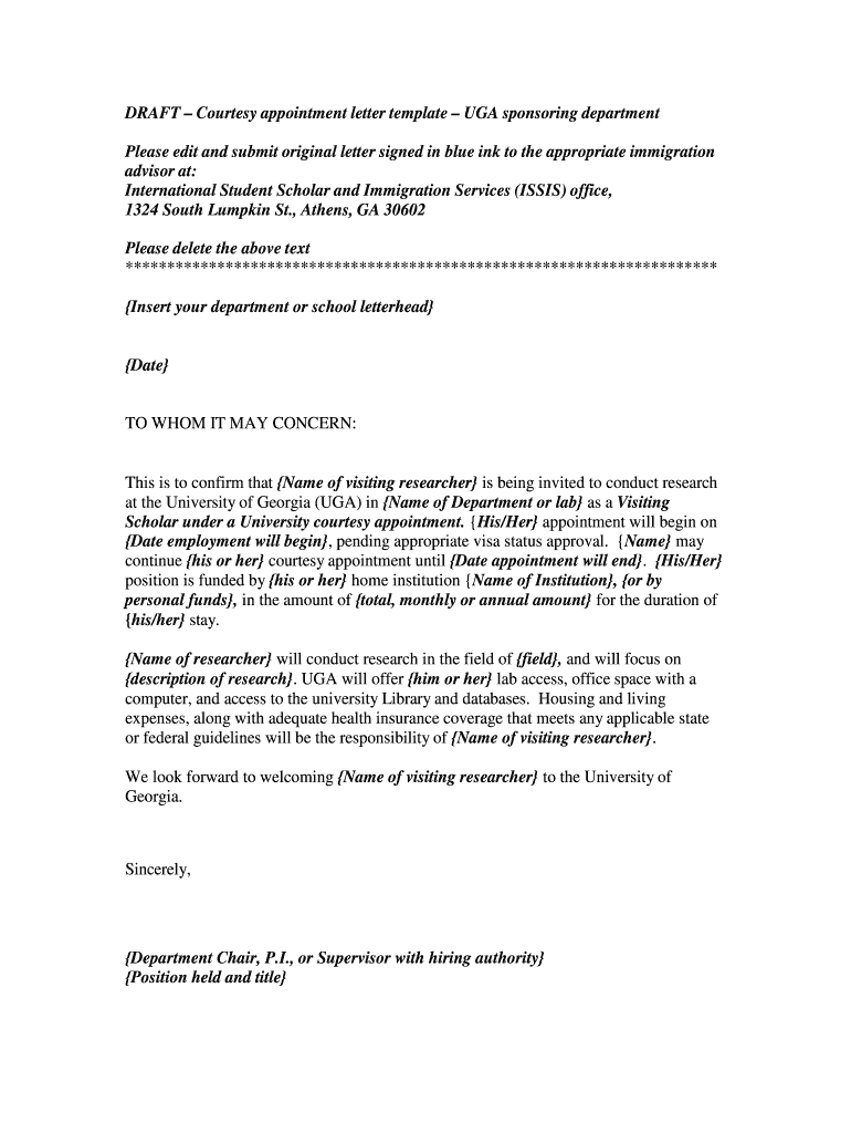 Fillable Online issis uga F1 Work Authorization Information - UGA Office of International ...