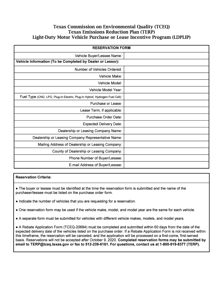Fillable Online Texas Emissions Reduction Plan (TERP)Off-Road, Heavy ...